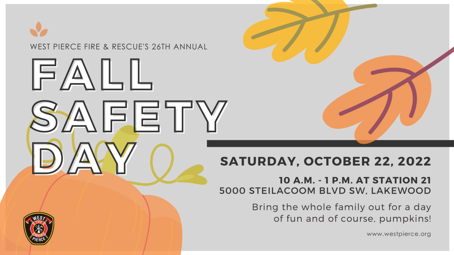 Fall Safety Day - West Pierce Fire & Rescue - West Pierce Fire & Rescue